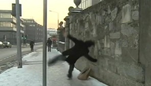 Remember the man who slipped on the ice? Here’s what happened next…