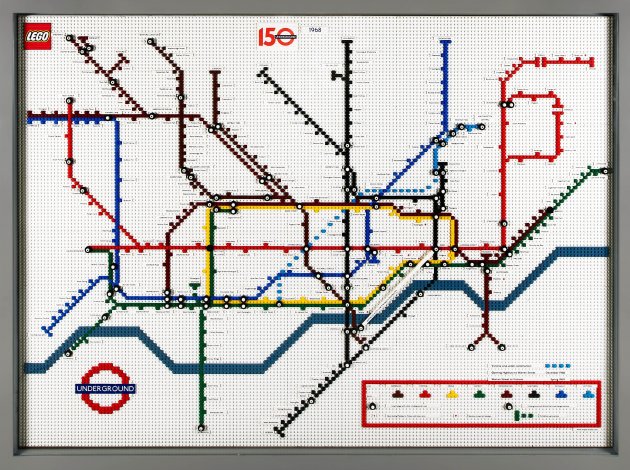 These London Underground maps are made entirely of Lego · TheJournal.ie