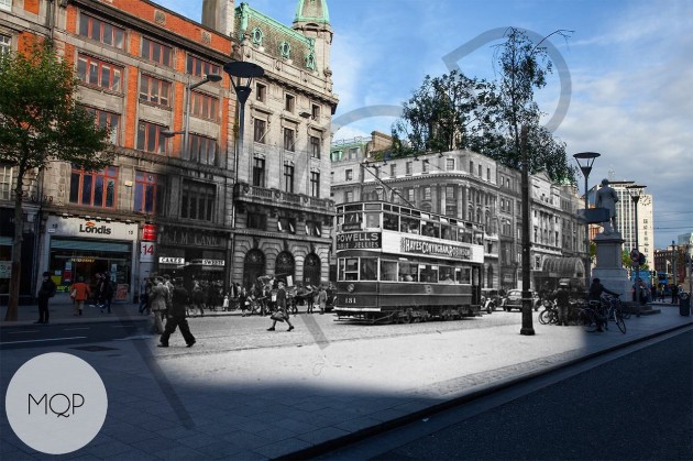 6 Irish street scenes captured in evocative then-and-now photographs